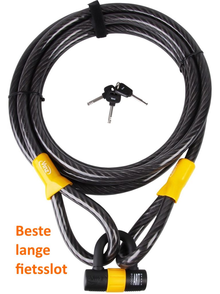 Beste extra lange fietsslot kabel 2026 - Elektrische Fietsen Center